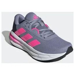 Laufschuh Adidas PERFORMANCE "GALAXY 7", Damen, Gr. 42, silber violet, lucid pink, shadow navy, Synthetik, Textil, Schuhe Laufschuh, Topseller