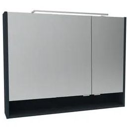 Spiegelschrank Welltime "Novara", transparent, B:93,2cm H:71,8cm T:15,3cm, Holzwerkstoff, Schr&auml;nke, Spiegelschrank