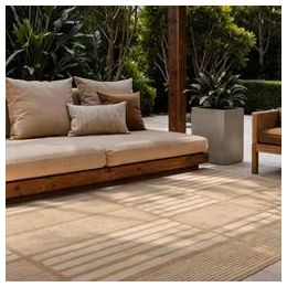 Teppich Ted Baker "Allington, Wendeteppich", jute wei&szlig;, B:120cm H:8mm L:170cm, Polypropylen, Teppiche, Teppich, Designteppich, Wetterfest, Pflegeleicht, Modern, Wohnzimmer, Terrasse