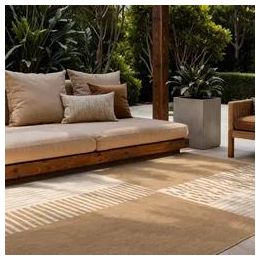 Teppich Ted Baker "Acacia, Wendeteppich", jute wei&szlig;, B:160cm H:8mm L:230cm, Polypropylen, Teppiche, Teppich, Designteppich, Wetterfest, Pflegeleicht, Modern, Wohnzimmer, Terrasse