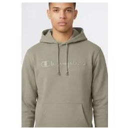 Kapuzensweatshirt Champion "ICONS TONAL Terry Hoodie with Big Logo", Herren, Gr. XXL, mdg, Obermaterial: 70% Baumwolle, 30% Polyester, Sweatshirts, f&uuml;r sportliche Aktivit&auml;ten, sportlicher Stil, mit Kapuze