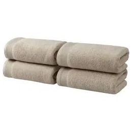 Handt&uuml;cher OTTO HOME "Fenya, flauschig und weich, Premium Handt&uuml;cher 550gr/m2", beige, B:50cm L:100cm, Webfrottier, Baumwolle, Handt&uuml;cher, mit Bord&uuml;re, Set, 100% Baumwolle, Hotel-Qualit&auml;t, 5 Jahre Garantie