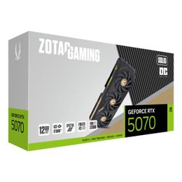 Zotac Grafikkarte "GAMING GeForce RTX 5070 SOLID OC", ohne farbbezeichnung, Grafikkarten