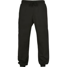 Jogginghose Urban Classics "Urban Classics Herren Basic Jogg Pants", Herren, Gr. S, US-Gr&ouml;&szlig;en, schwarz, 100% Baumwolle, unifarben, normal, Hosen Jogginghose
