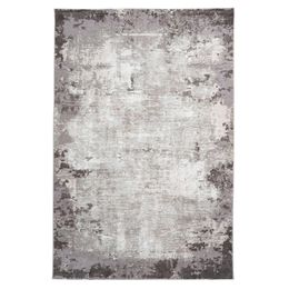 Teppich Kayoom "Olivo 922", taupe, B:120cm H:13mm L:170cm, Polyester, Teppiche, Teppich, Kurzflor