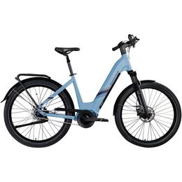 Z&uuml;ndapp E-Bike Z&Uuml;NDAPP "X800" Gr. 48, blau (pastellblau), Elektrofahrr&auml;der, Damen, 48cm, 27,5 Zoll (69,85cm), Pedelec, Elektrofahrrad f&uuml;r Damen und Herren