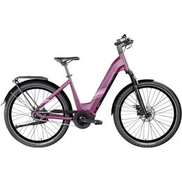 Z&uuml;ndapp E-Bike Z&Uuml;NDAPP "X800" Gr. 48, lila (violett), Elektrofahrr&auml;der, 48cm, 27,5 Zoll (69,85cm), Pedelec, Elektrofahrrad f&uuml;r Damen und Herren