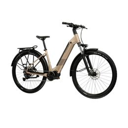 E-Bike KROSS "Influx Hybrid SUV 1.0 22,8Ah/820Wh 29 Zoll braun 9 G&auml;nge 2026" Gr. 48, braun, schwarz, Elektrofahrr&auml;der, 48cm, 29 Zoll (73,66cm)