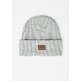 Beanie Chiemsee, Herren, neutral gray melange, Materialmix, unifarben, M&uuml;tzen Beanie