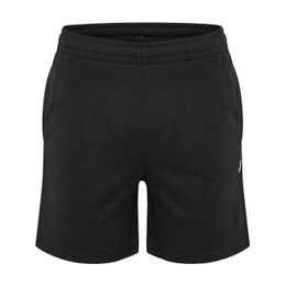 Shorts Hummel "HMLPULSE SWEAT SHORTS", Damen, Gr. XL (42), N-Gr, schwarz, Obermaterial: 60% Baumwolle, 40% Polyester, Hosen Shorts