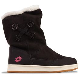 Winterboots Lotto, M&auml;dchen, Gr. 36, pink (schwarz, pink), Synthetik, mehrfarbig, Schuhe Winterboots, - mit kuschelig-w&auml;rmendem Innenfutter