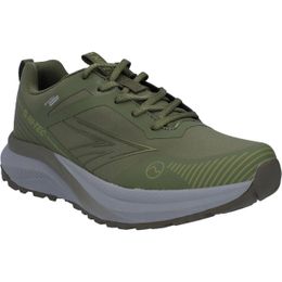 Wanderschuh Hi-Tec "Hi-Tec-Schuhe Speedshell Low WP", Herren, Gr. 45, Normalschaft, capulet olive, olive night, TEXTILIEN/SONSTIGES, Schuhe Wanderschuh