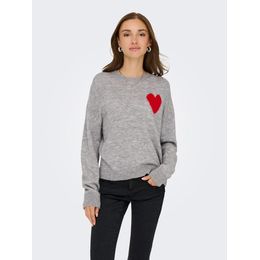 Jacqueline de Yong JDY Pullover in Grau - 15% | Gr&ouml;&szlig;e L | Damen-pullover-cardigans