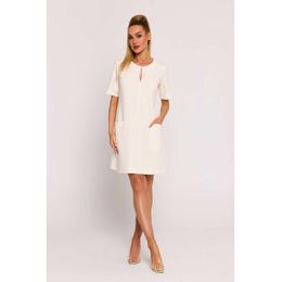 made of emotion Kleid in Creme - 73% | Gr&ouml;&szlig;e S | Damen-kleider