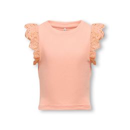 KIDS Only Shirt "Drea" in Orange - 41% | Gr&ouml;&szlig;e 122/128 | Kinder-oberteile