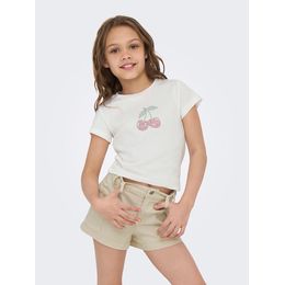 KIDS Only Shirt "Kira" in Wei&szlig; - 42% | Gr&ouml;&szlig;e 146/152 | Kinder-oberteile