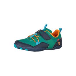 Trollkids Barfu&szlig;-Wanderschuhe "Skaland" in Gr&uuml;n/ Dunkelblau/ Orange - 39% | Gr&ouml;&szlig;e 39 | Kinder-outdoor-sport-schuhe