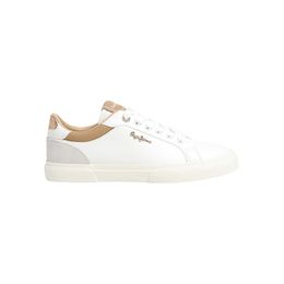 Pepe Jeans Footwear Sneakers "Kenton Court" in Wei&szlig; - 43% | Gr&ouml;&szlig;e 36 | Damen-sneakers