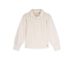 NONO Bluse "Kemmy" in Creme - 55% | Gr&ouml;&szlig;e 134/140 | Kinder-blusen-hemden