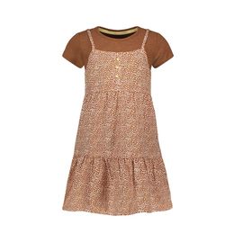 Like Flo Kleid in Hellbraun/ Wei&szlig; - 54% | Gr&ouml;&szlig;e 122 | Kinderkleider