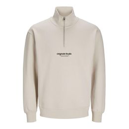 Jack & Jones Jack & Jones Sweatshirt in Creme - 38% | Gr&ouml;&szlig;e M | Herren-plussize