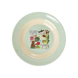Rice Schale "Wildlife" in Mint/ Creme - &Oslash; 20 cm - 40% | Gedeckter-tisch