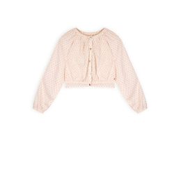 NONO Bluse "Tomas" in Beige/ Rosa - 58% | Gr&ouml;&szlig;e 146/152 | Kinder-blusen-hemden