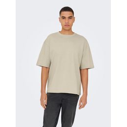 Only & Sons ONLY & SONS Shirt "Caspian" in Sand - 32% | Gr&ouml;&szlig;e M | Herren-plussize