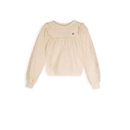 NONO Bluse "Tirzy" in Beige - 52% | Gr&ouml;&szlig;e 158/164 | Kinder-blusen-hemden