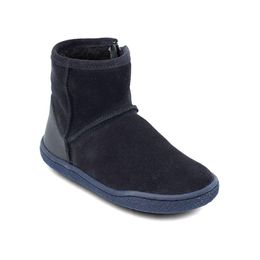 Groundies Leder-Boots "Mini Cozy" in Dunkelblau - 55% | Gr&ouml;&szlig;e 32 | Baby-stiefel-boots