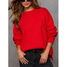 LA Angels Pullover in Rot - 54% | Gr&ouml;&szlig;e S | Damen-pullover-cardigans