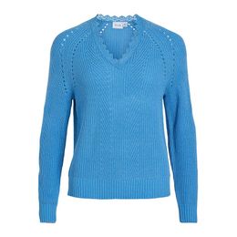 Vila Pullover in Blau - 67% | Gr&ouml;&szlig;e M | Damen-pullover-cardigans