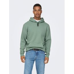 Only & Sons ONLY & SONS Hoodie "Ceres" in Mint - 16% | Gr&ouml;&szlig;e M | Herren-sweatshirts-jacken