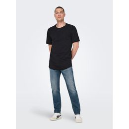 Only & Sons ONLY & SONS Shirt "Benne" in Schwarz - 35% | Gr&ouml;&szlig;e S | Herren-plussize