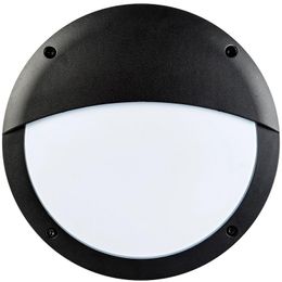 LED Wandleuchte &raquo;STOR&laquo; LED-Modul Warmwei&szlig; schwarz