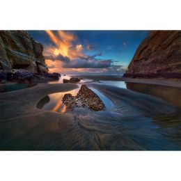 papermoon Fototapete &raquo;Photo-Art YAN ZHANG, WENN DIE FLUT WIEDERHOLTE&laquo; bunt Vlies