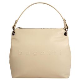 Bugatti Damen Bugatti Henkeltasche &raquo;DAPHNE&laquo; echt Leder beige