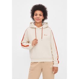 Bench. Damen Kapuzensweatshirt &raquo;643160&laquo; wei&szlig; 44