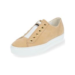 Paul Green Damen Sneaker &raquo; Sneaker Nubukleder&laquo; gelb 35,5