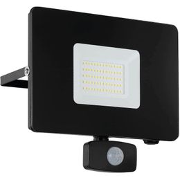 Eglo Wandleuchte &raquo;Faedo 3, Au&szlig;en-Strahler, Au&szlig;enleuchte, Wandstrahler, IP44, Lampe&laquo; LED-Modul 1 Stk. Kaltwei&szlig; Wand-/Deckenleuchte - L20,5 x H20 x AL5 