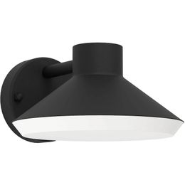Eglo Wandleuchte &raquo;Ninnarella Wandlampe, Au&szlig;enbeleuchtung, Metall und Kunststoff, IP44&laquo; GU10 1 Stk. Wand-/Deckenleuchte - L20,5 x H11 x AL24 cm - 