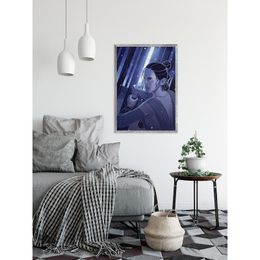 Komar Wandbild &raquo;Star Wars Jedimaster Rey&laquo; Disney Set, 1 Stk. tlg. 40 x 50 cm (Breite x H&ouml;he) - Kinderzimmer, Dekoration blau Vlies