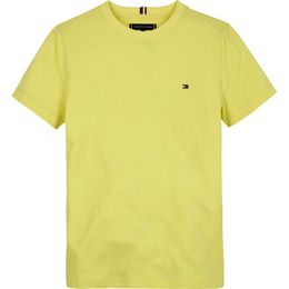 Tommy Hilfiger Jungen T-Shirt &raquo;ESSENTIAL COTTON TEE S/S&laquo; mit Logostickerei gelb 4 (104)