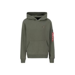 Alpha Industries Herren Hoodie &raquo;3D Small Logo Hoodie&laquo; gr&uuml;n S