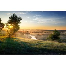 papermoon Fototapete &raquo;Landschaft&laquo; bunt Vlies