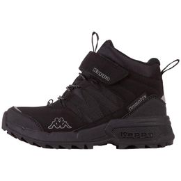 Kappa Jungen Outdoorwinterstiefel - wasserdicht, windabweisend & atmungsaktiv dank TEX Membran schwarz 26