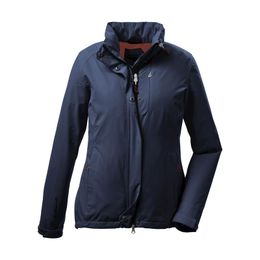 Killtec Damen Outdoorjacke &raquo;KOS 25 WMN JCKT&laquo; Leichte, wasserdichte, atmungsaktive Funktionsjacke mit Reflexionen blau 36