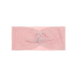 Zwillingsherz Damen Stirnband &raquo;"Classic"&laquo; Knoten vorn, Cashmere, Feinstrick