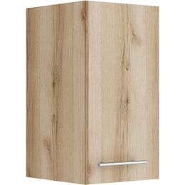 Optifit H&auml;ngeschrank &raquo;Bella&laquo; Breite 30 cm, 1 T&uuml;r, 1 Einlegeboden braun Holzwerkstoff