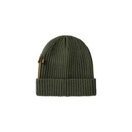 Alpha Industries Herren Skim&uuml;tze &raquo;Utility Beanie&laquo; gr&uuml;n